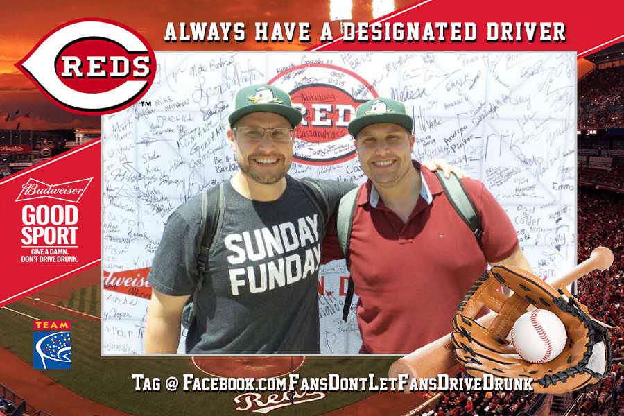 Reds Fans Give a Damn. Don't Drive Drunk.