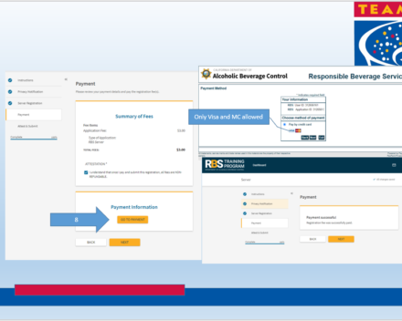 RBS Alcohol Server Training - California - RBS Server Instructions