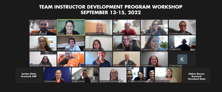 Instructor Development Program Workshops