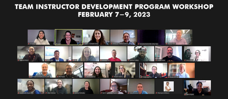 Instructor Development Program Workshops